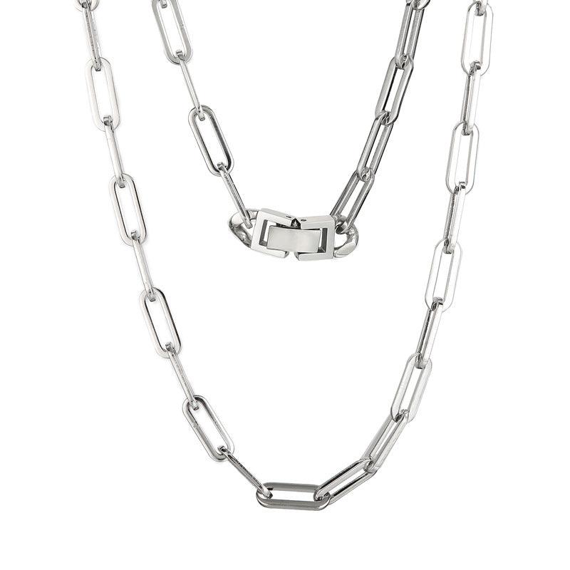 6mm Paperclip Loop Chain Necklace – kalen